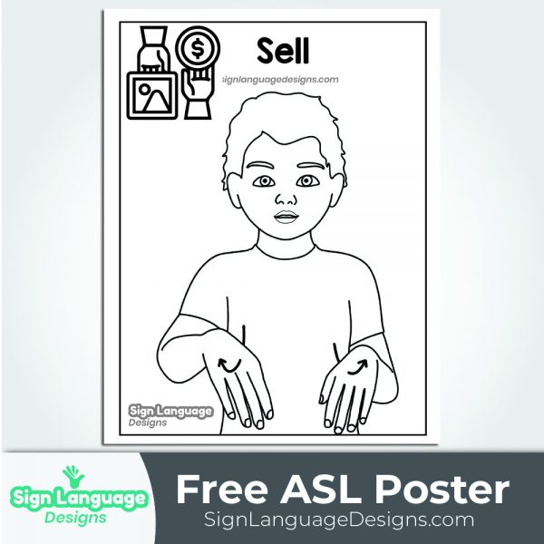 Free ASL Sign Poster - BW SCIENCE - Sign Language Designs